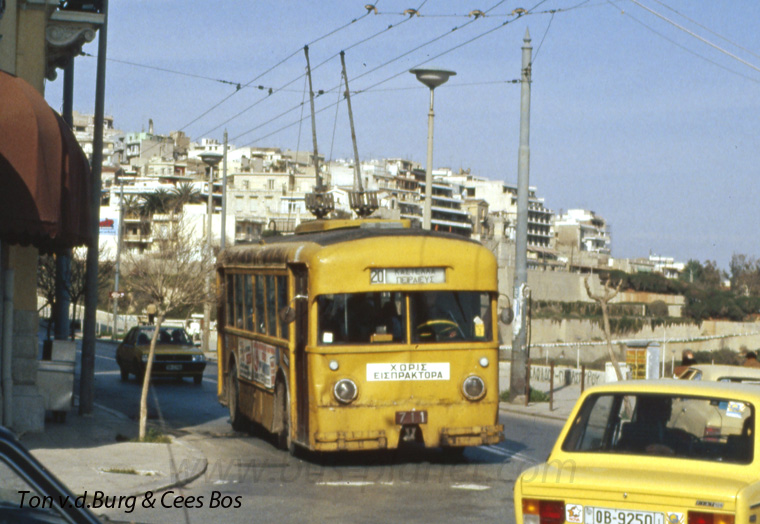 Buses in Greece-trolleybuses