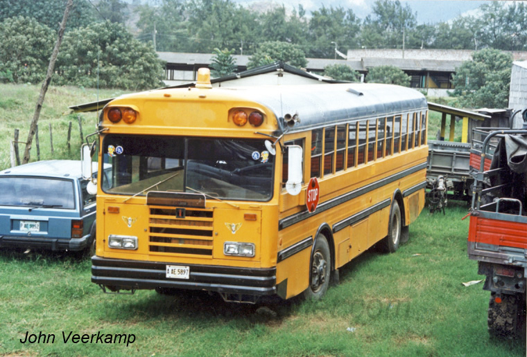 Buses in Honduras-AMTRAN