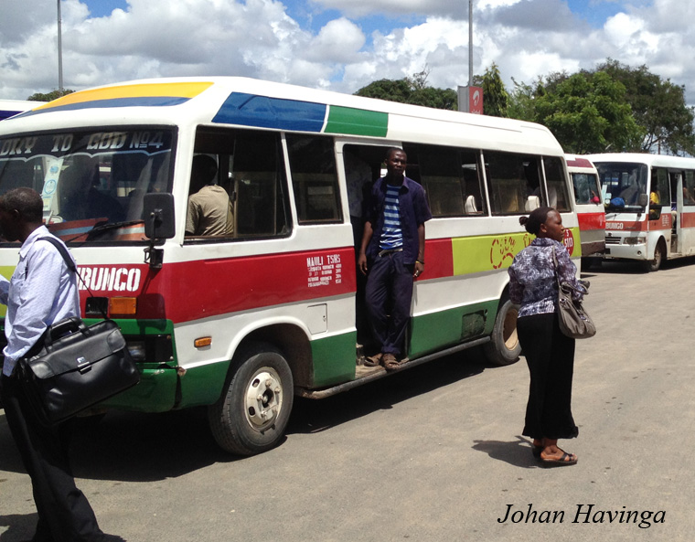 Buses in Tanzania