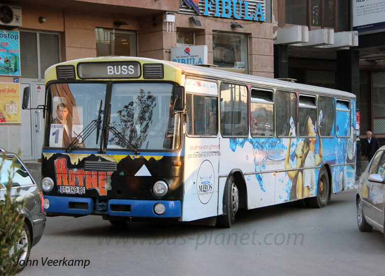 Buses in Kosovo
