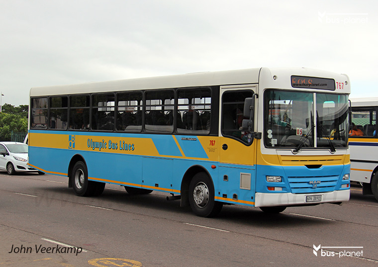 Buses in South Africa-Olympic Bus Lines