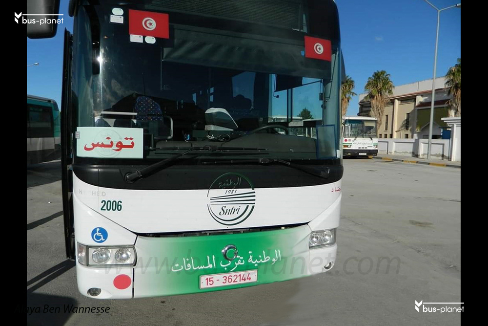 Buses in Tunisia-SNTRI
